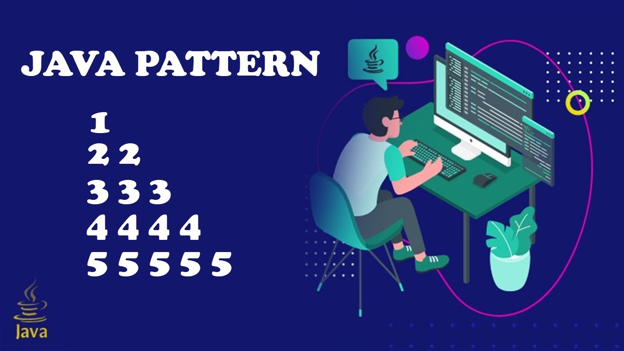 Pattern in JAVA - Pattern 8 | JAVA Pattern Tutorials