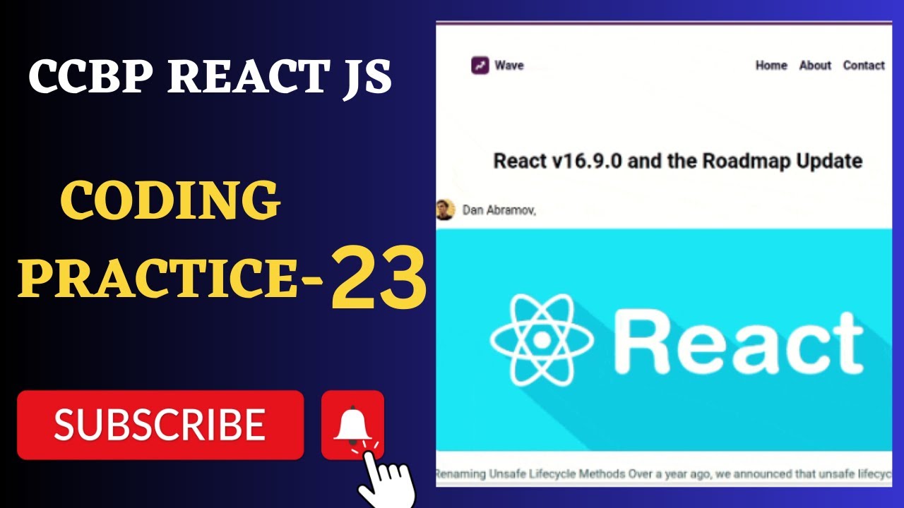 Fetch And Routing Practice | Coding Practice 23 | REACT JS | NxtWave | CCBP 4.0