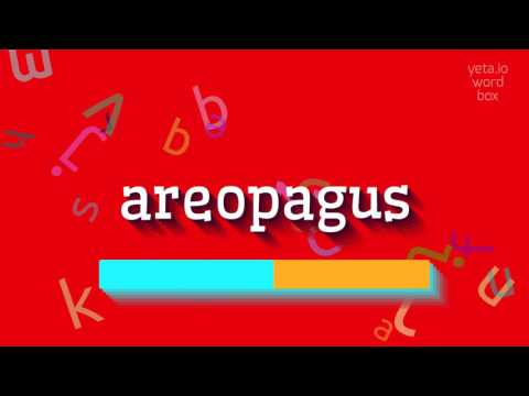 How to say "areopagus"! (High Quality Voices)