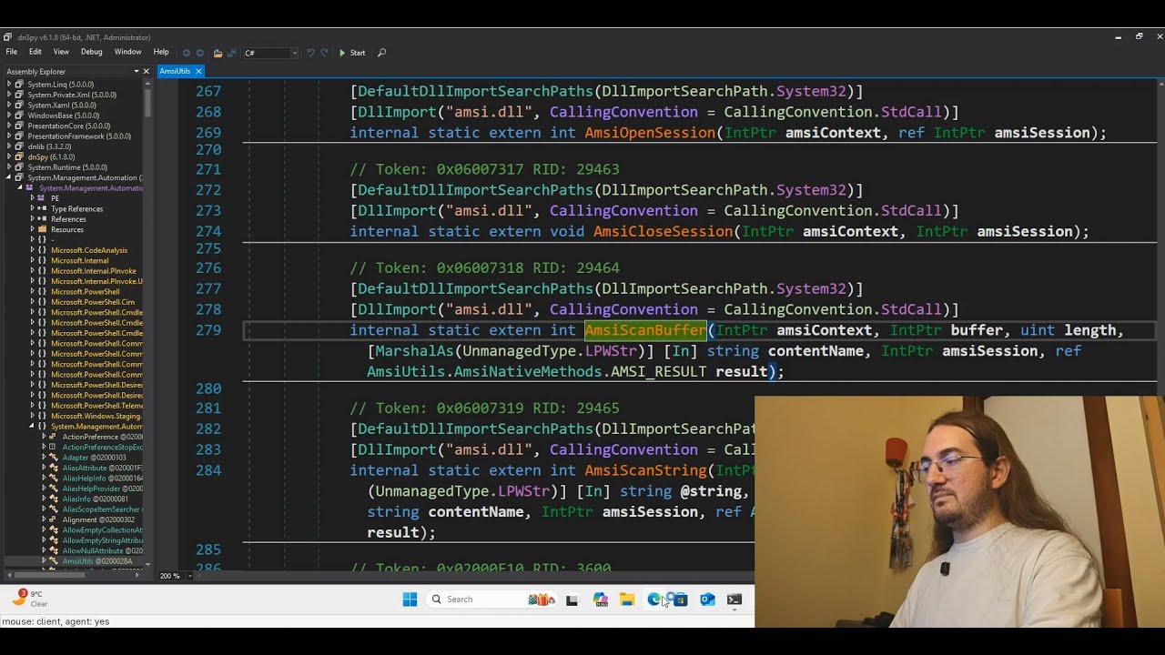 AntiMalware Scan Interface (AMSI) - Bypass Example