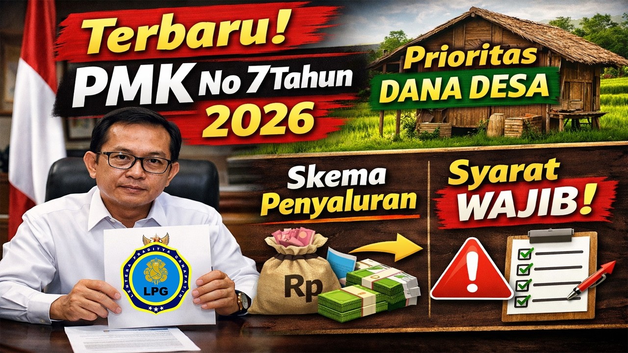 Terbaru! PMK No 7 Tahun 2026: Prioritas Dana Desa, Skema Penyaluran & Syarat WAJIB