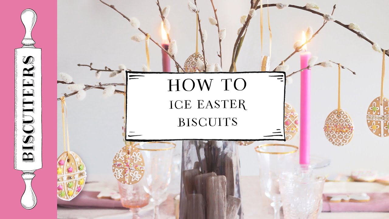 How to ice Easter biscuits | DIY Easter Tree Kit | Biscuiteers