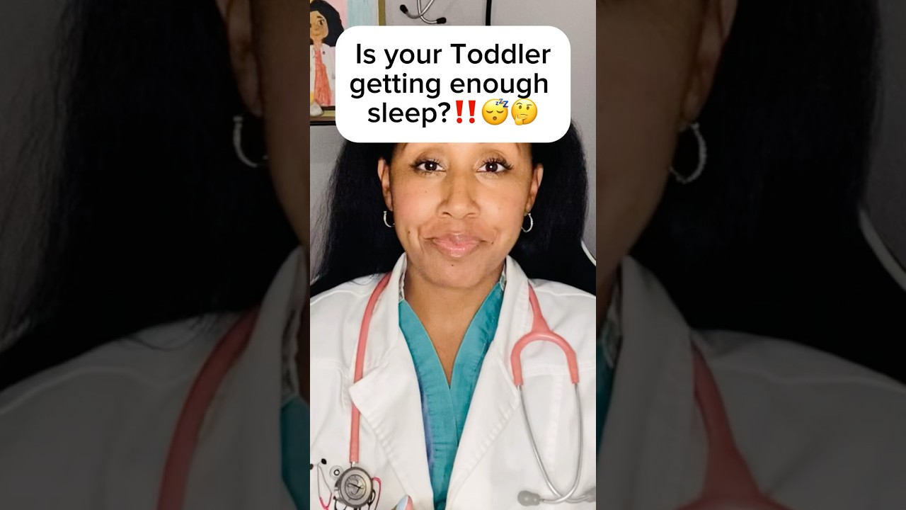 How Much Sleep Does a Toddler Need? Pediatrician Explains #shorts