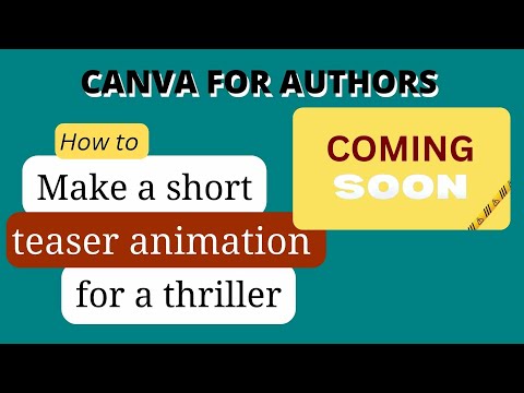 Make a short teaser animation for a thriller using Canva – Jeevani ...