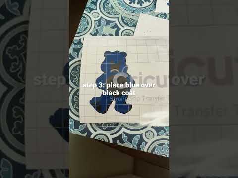 make a grumpy bear with me! #cricut#crafts #handmade #like #designs #howtomake #carebear #grumpybear
