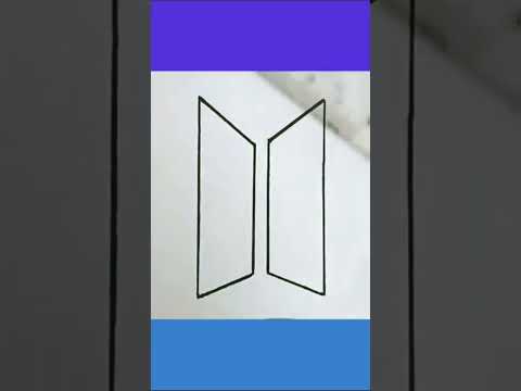 Drawing BTS Army Logo #art #artist #drawing #bts #btsarmy