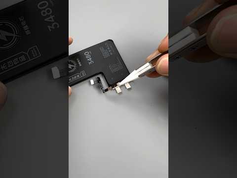 iPhone 15 Pro Battery Cell Replacement Demo #iphonerepair #batterycell #iPhone15prorepair