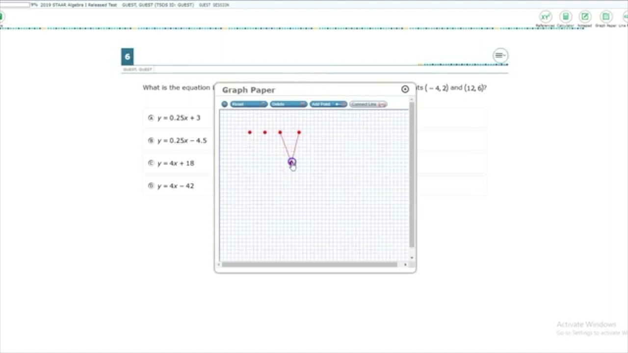 STAAR Online Feature Video - Graph Paper