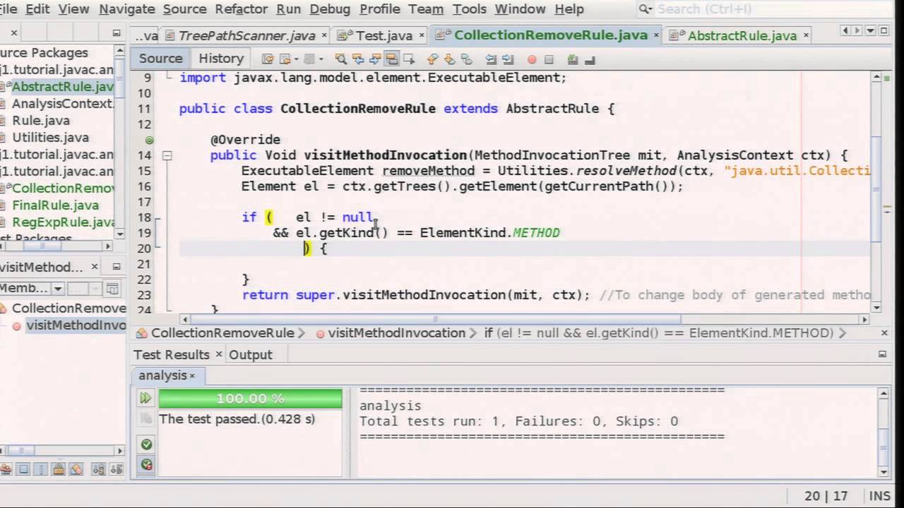 Code Inspection with the javac