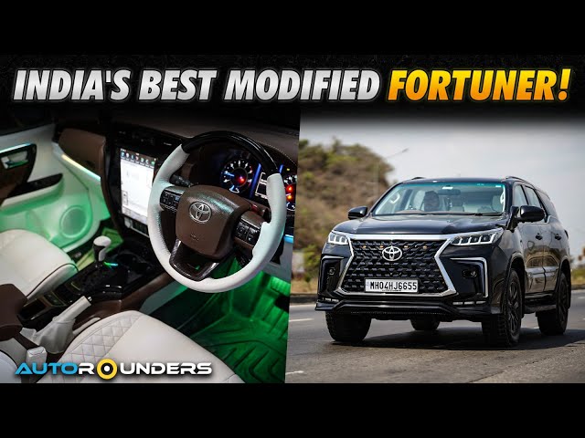 Toyota Fortuner Modified Interior