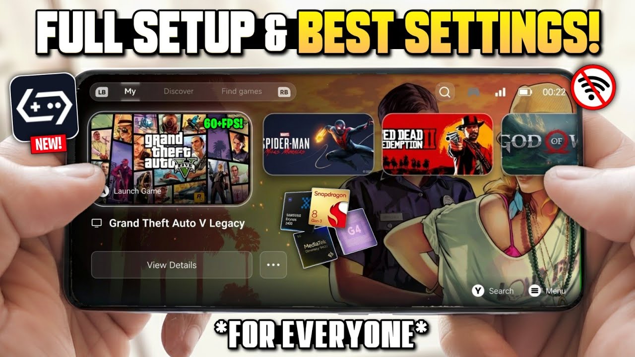 🚀 How to Play PC Games on Android Using GameHub Emulator! | Full Setup & Best Settings For Everyone