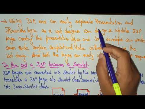 Learn Java Server Pages JSP | Introduction | Web Technology | Lec 45 | Bhanu Priya - Mind Luster