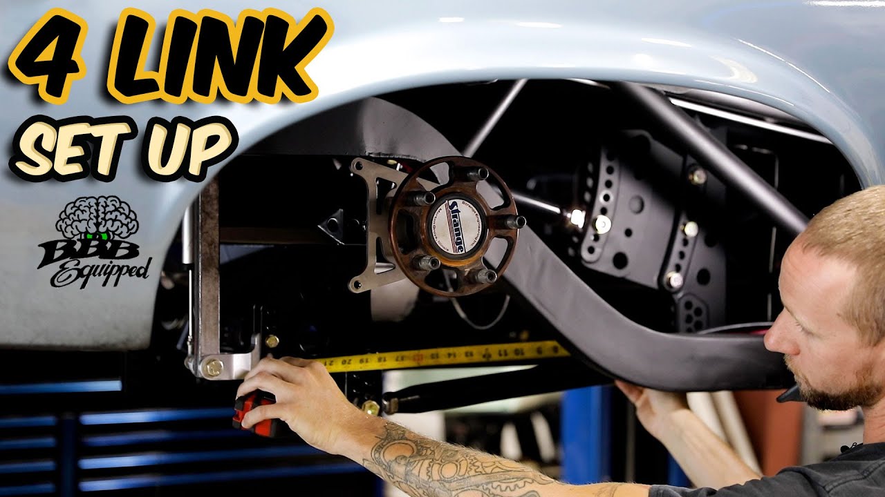 How to setup your 4 link for drag racing.