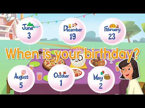 When Is Your Birthday?ã…£Sentence Chantsã…£Boost Up