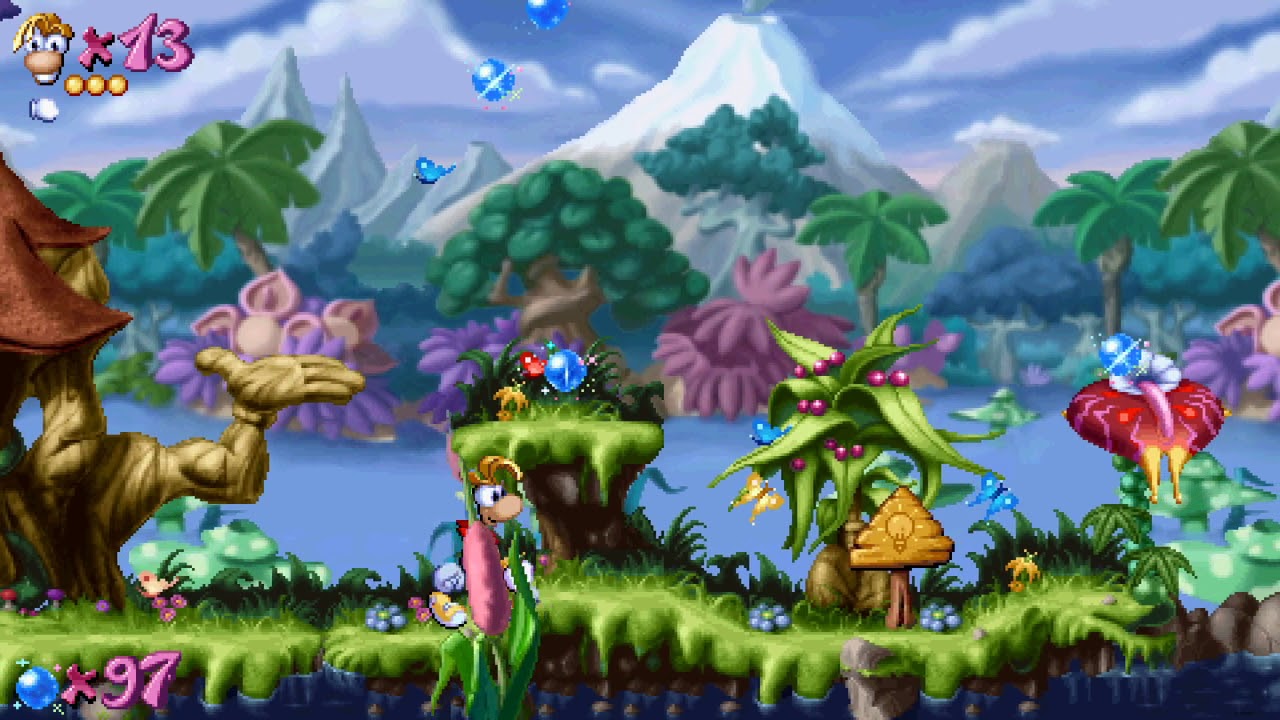 Dunkey Streams Rayman (Day 1)