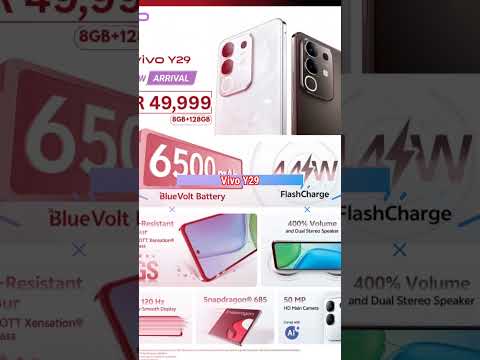 Vivo Y29 Price in Pakistan