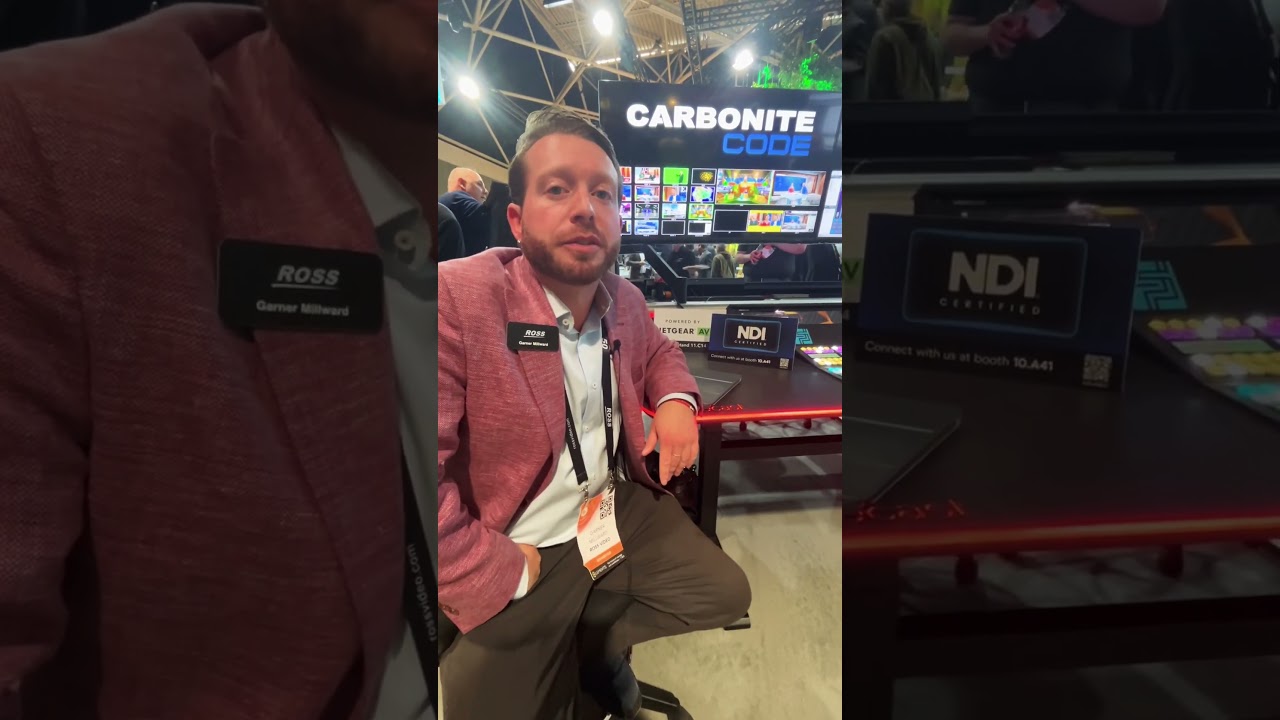 @Rossvideo talks about their IP based solutions and the importance of AVoIP switches