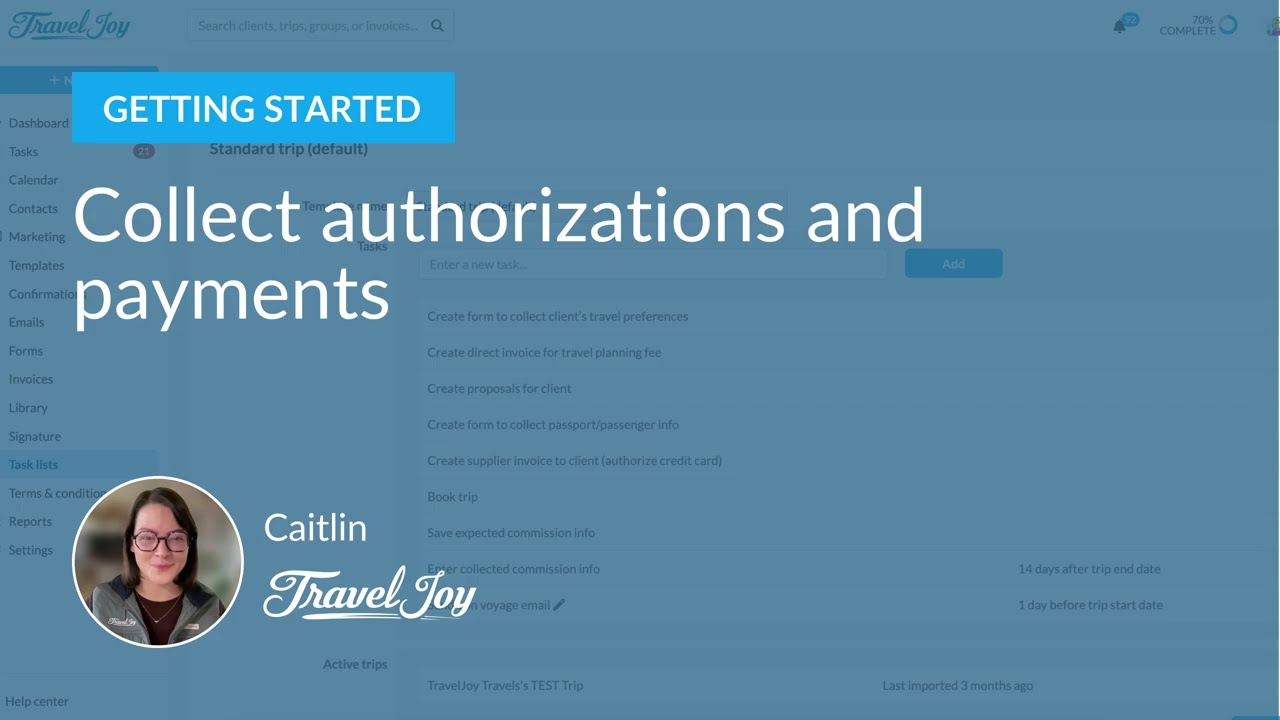 Collect payments and authorizations