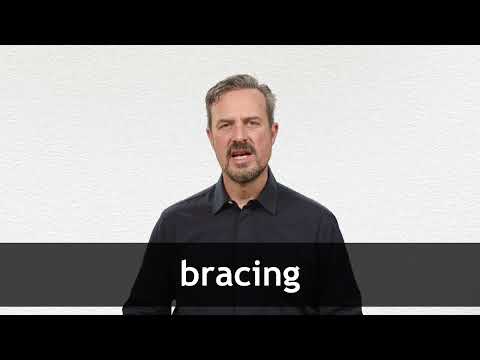 BRACING definition and meaning | Collins English Dictionary