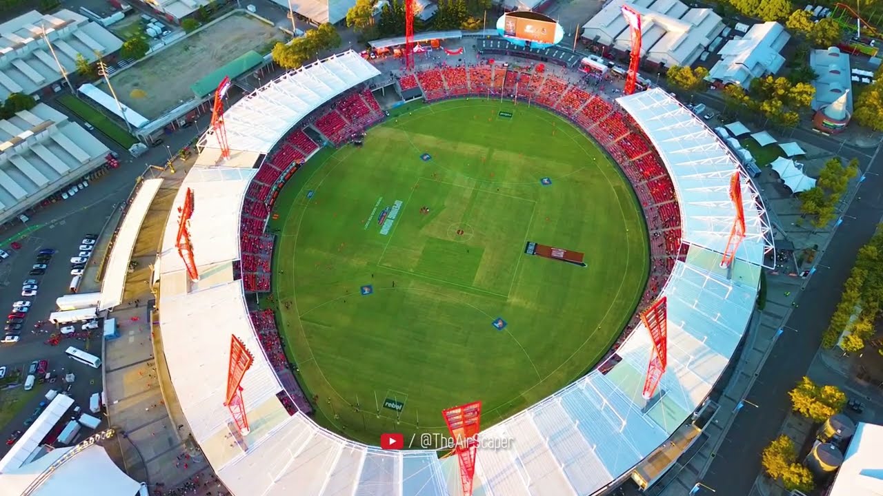Sydney Olympic Park Australia | Relaxing 4K Drone Aerial View