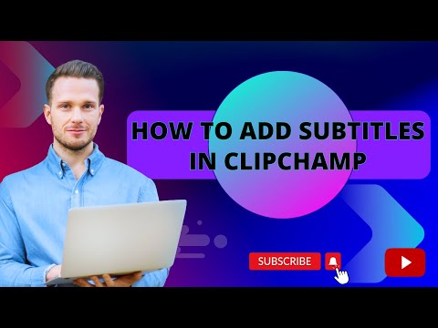 How to add subtitles in Clipchamp