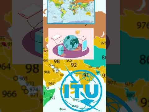Why do all UAE Mobile Numbers start with +971?#facts #short