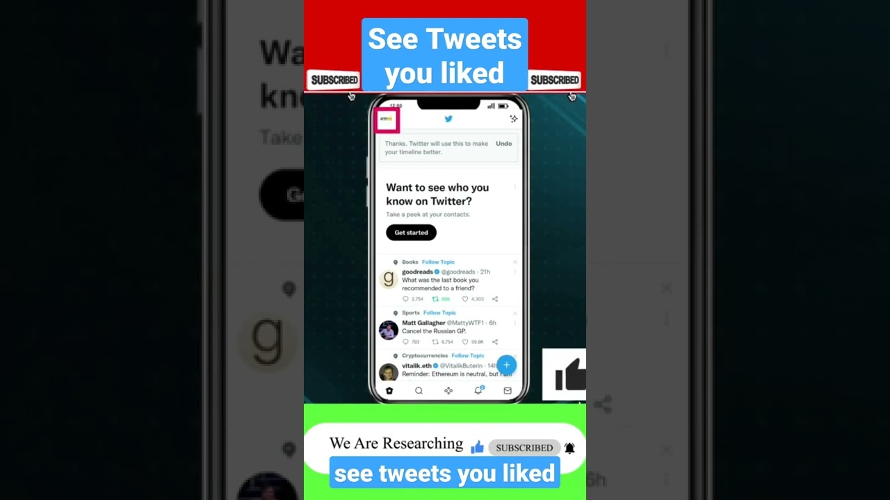 See Tweets you liked #shorts  #twitter 1