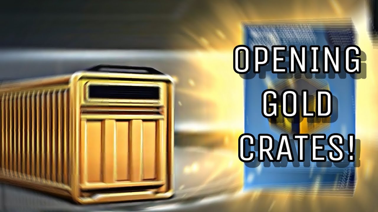 OPENING GOLDEN CRATES! | REBEL RACING