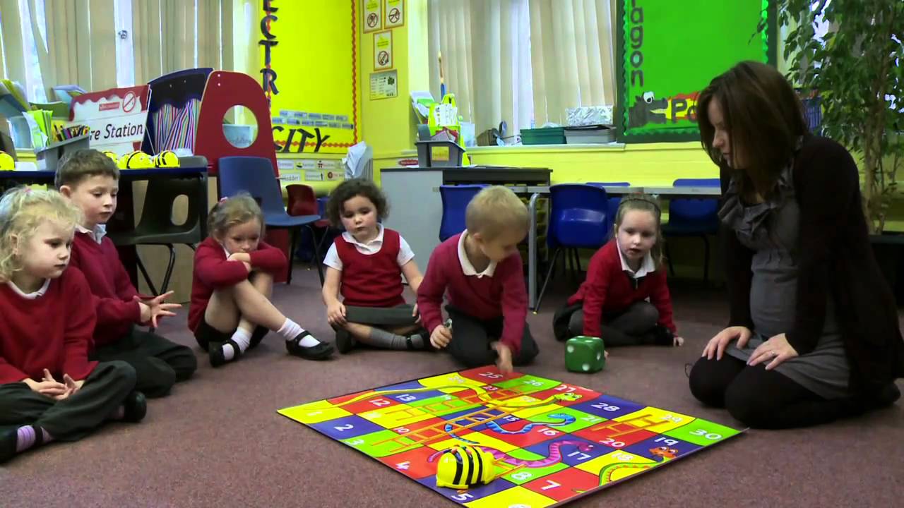 Beebot from TTS used for Numeracy activities