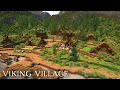 Riverside Viking Village Minecraft Map