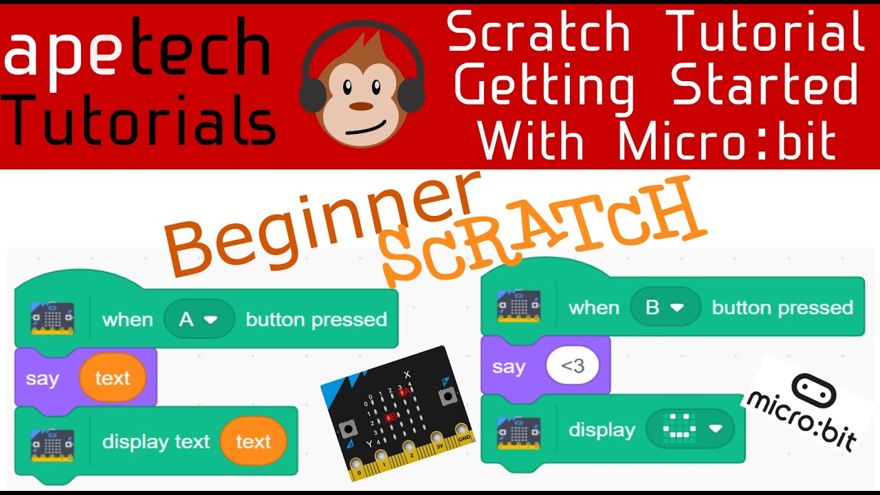 Scratch Tutorial: Getting Started with Micro:bit!