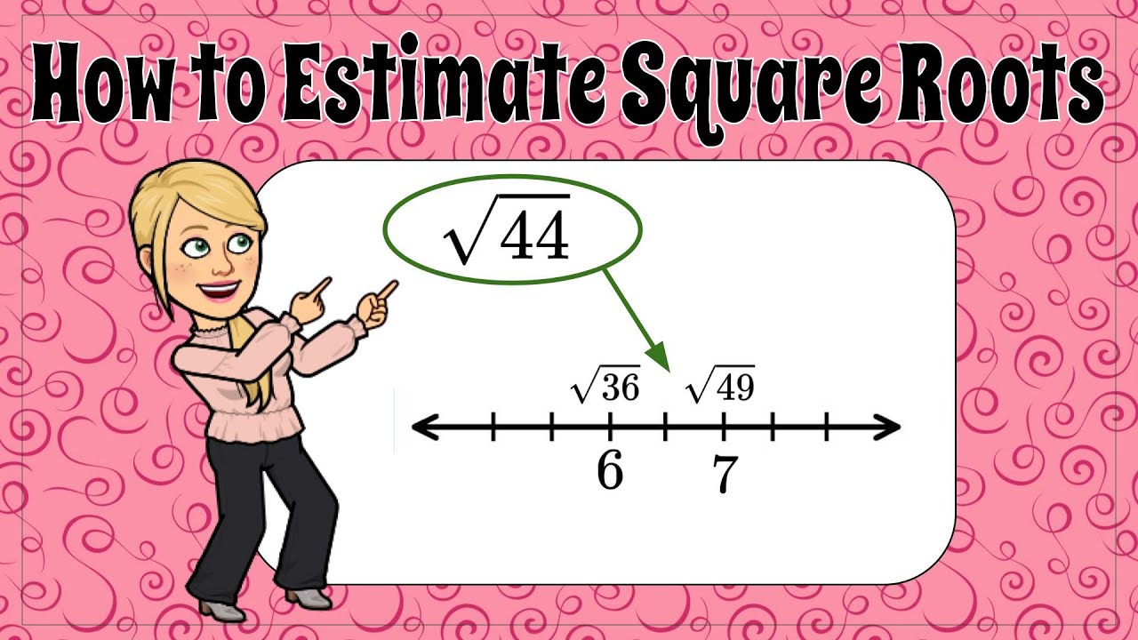 How to Approximate Square Roots WITHOUT a Calculator | 8.NS.A.2 💗