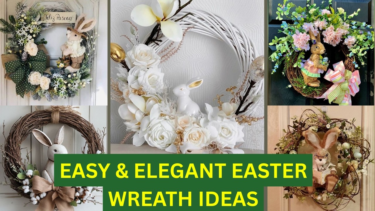 25+ Easter Wreath Ideas You’ll Love | DIY Easter Wreaths 2026