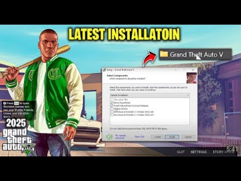 🔥 GTA 5 2025 FitGirl Repack Installation Guide 100% Working Tutorial + Gameplay 53GB 🕹️