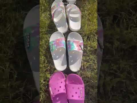 You croc my world! Woman has insane Croc collection! π