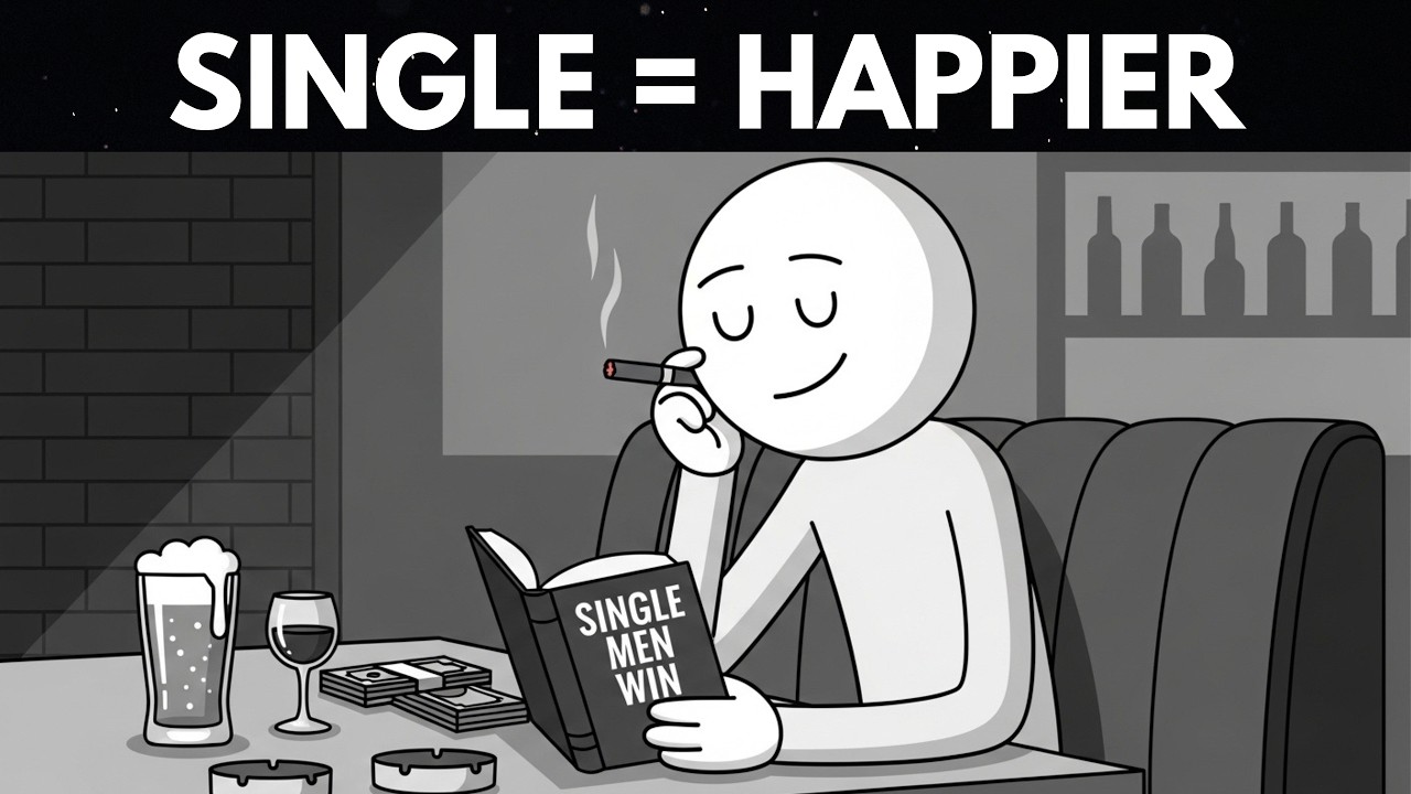 Studies Confirm:  Single Men Over 40 Are Actually Getting Happier — Here's the Proof