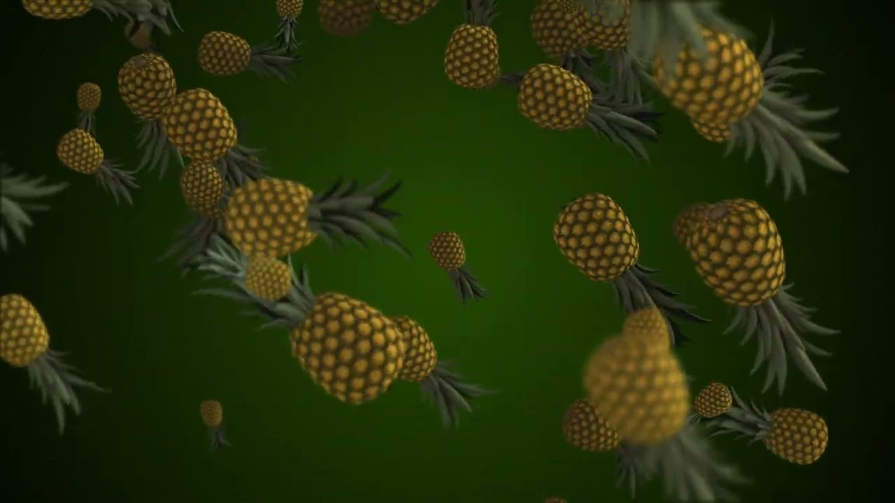 Pineapple Background Videos, HD, 4k clips