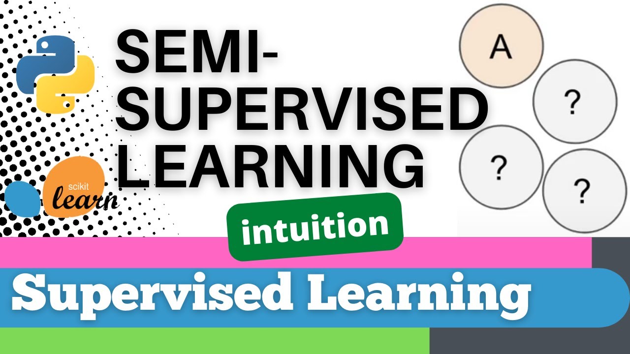 #90: Scikit-learn 87:Supervised Learning 65: Intuition for semi-supervised learning