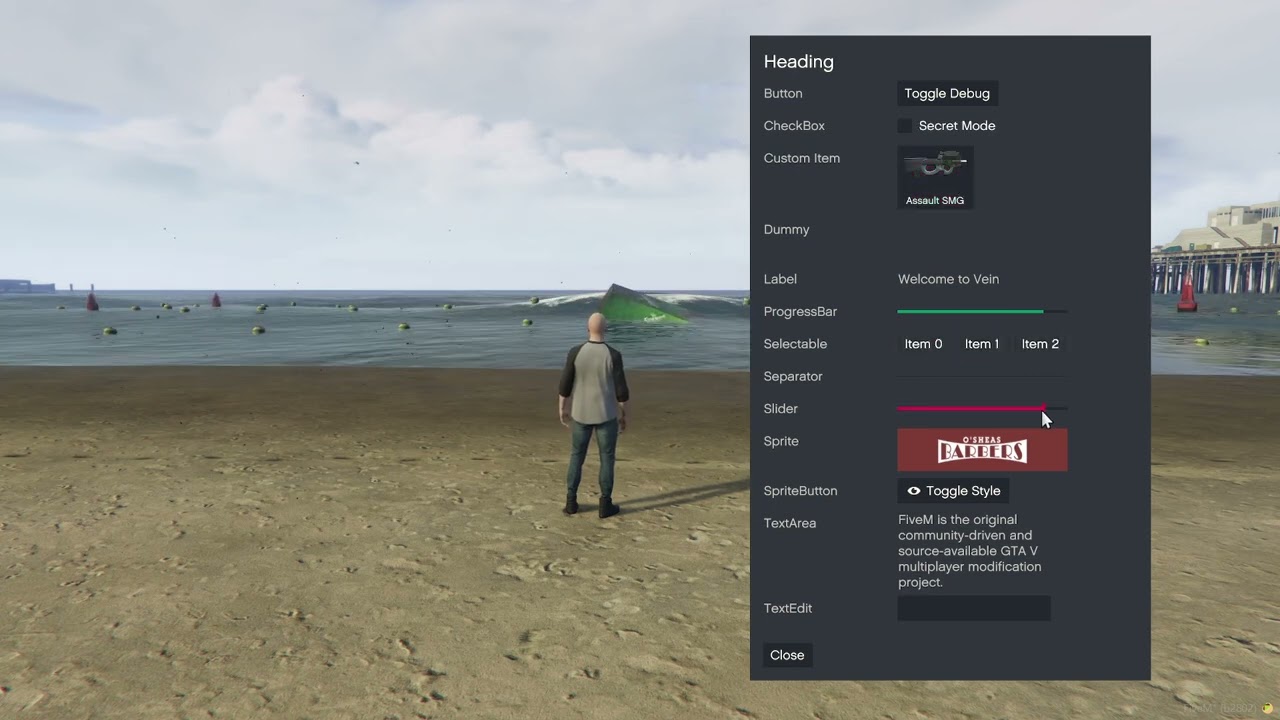 Vein: an easy-to-use GUI library for FiveM - Releases - Cfx.re Community