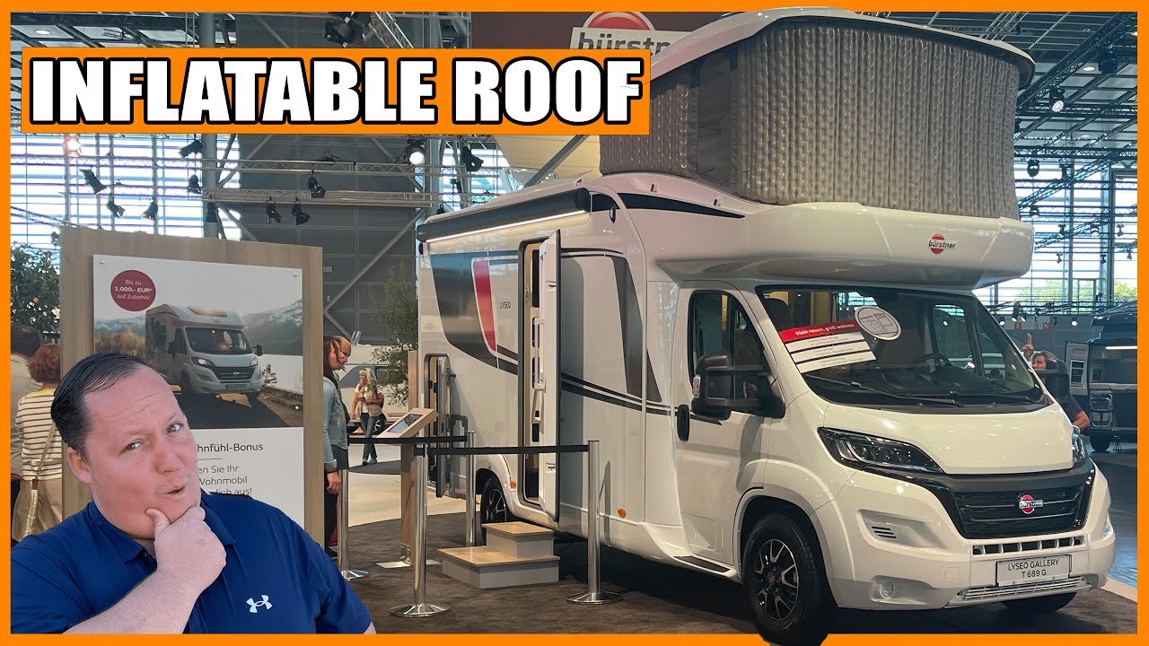 Compact German Motorhome Goes Big on Storage, Boasts an Inflatable Pop ...