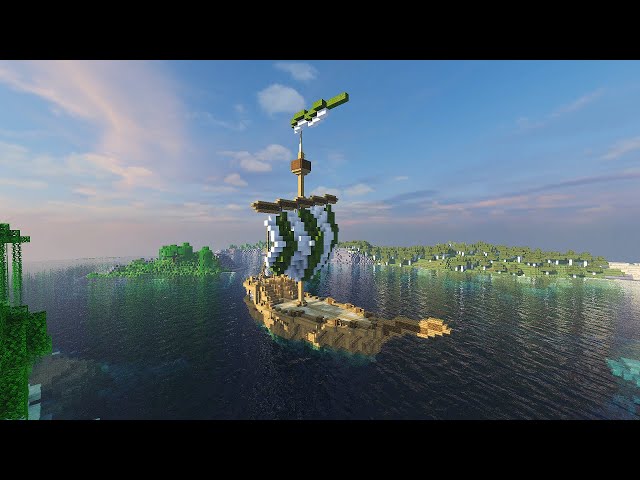 Small Medieval Cargo Ship Minecraft Map