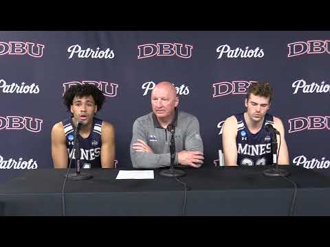 NCAA Regional Finals - Colorado School of Mines Postgame Press Conference