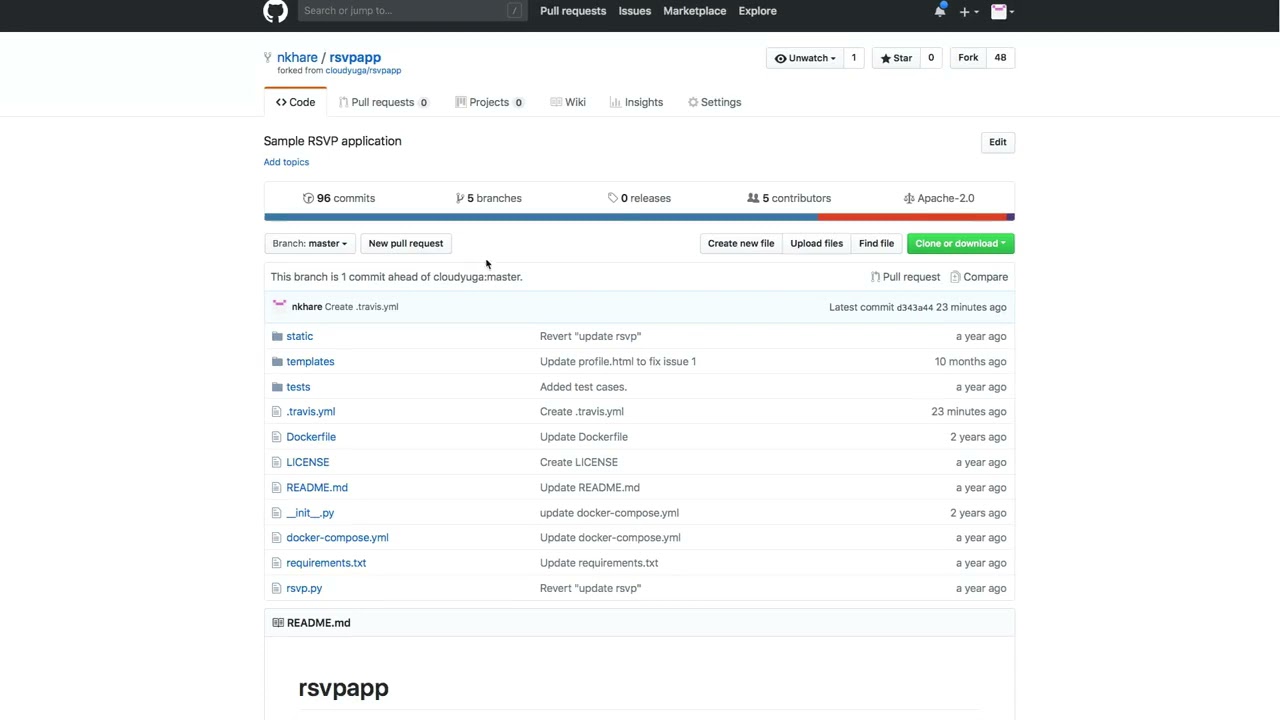 Triggering Automated Test Cases for a GitHub Repository with Travis CI