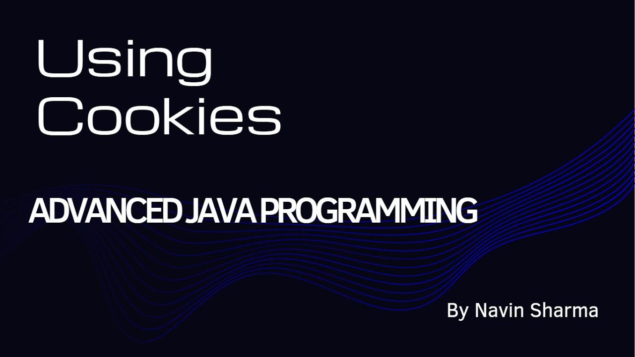 Using Cookies ||  Advanced Java Programming