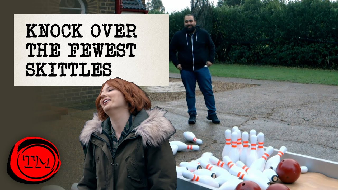 Knock Over the Fewest Skittles | Full Task | Taskmaster