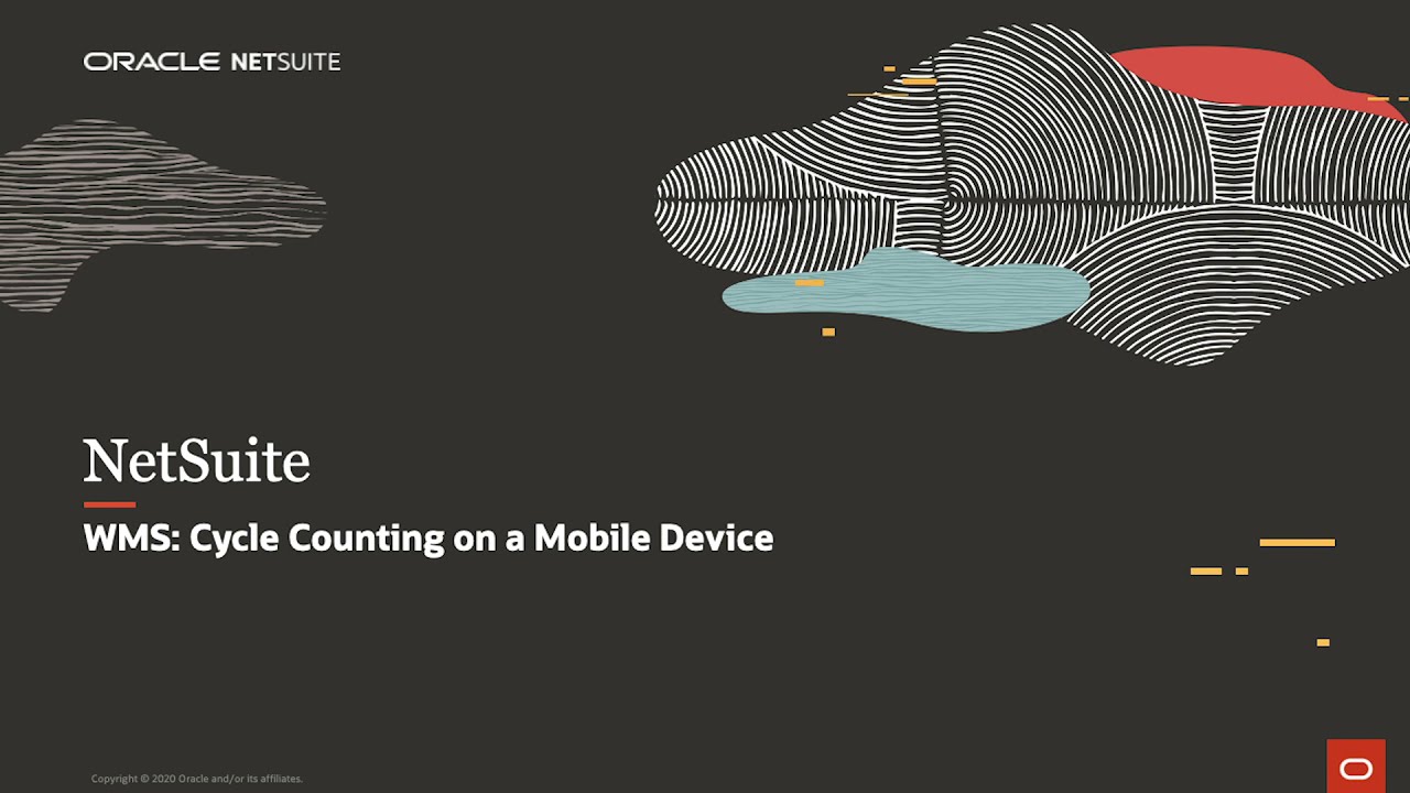 NetSuite WMS: Cycle Counting on a Mobile Device