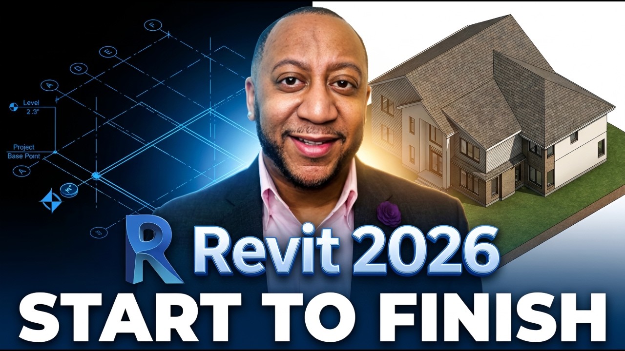 Revit 2026 Full Course | Complete BIM Architecture Workflow