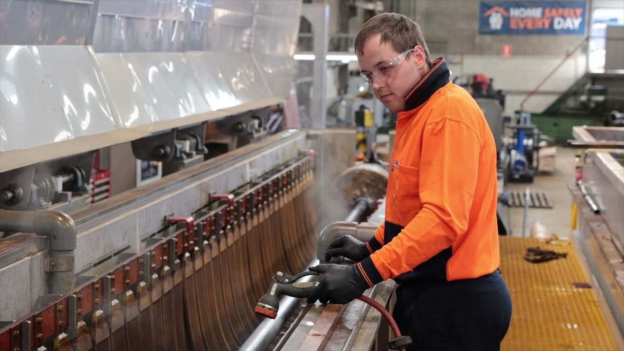 A look at Berendsen's highly advanced hard chrome plating facilities