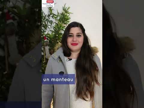Winter clothes in French