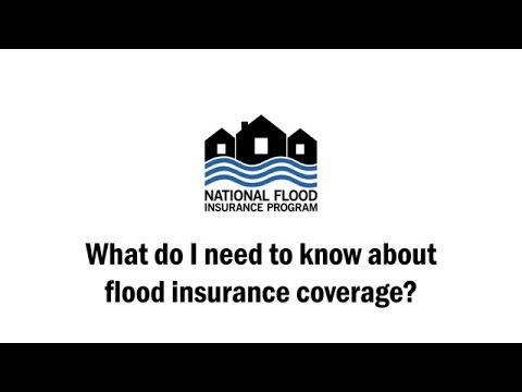 What do I need to know about flood insurance coverage?
